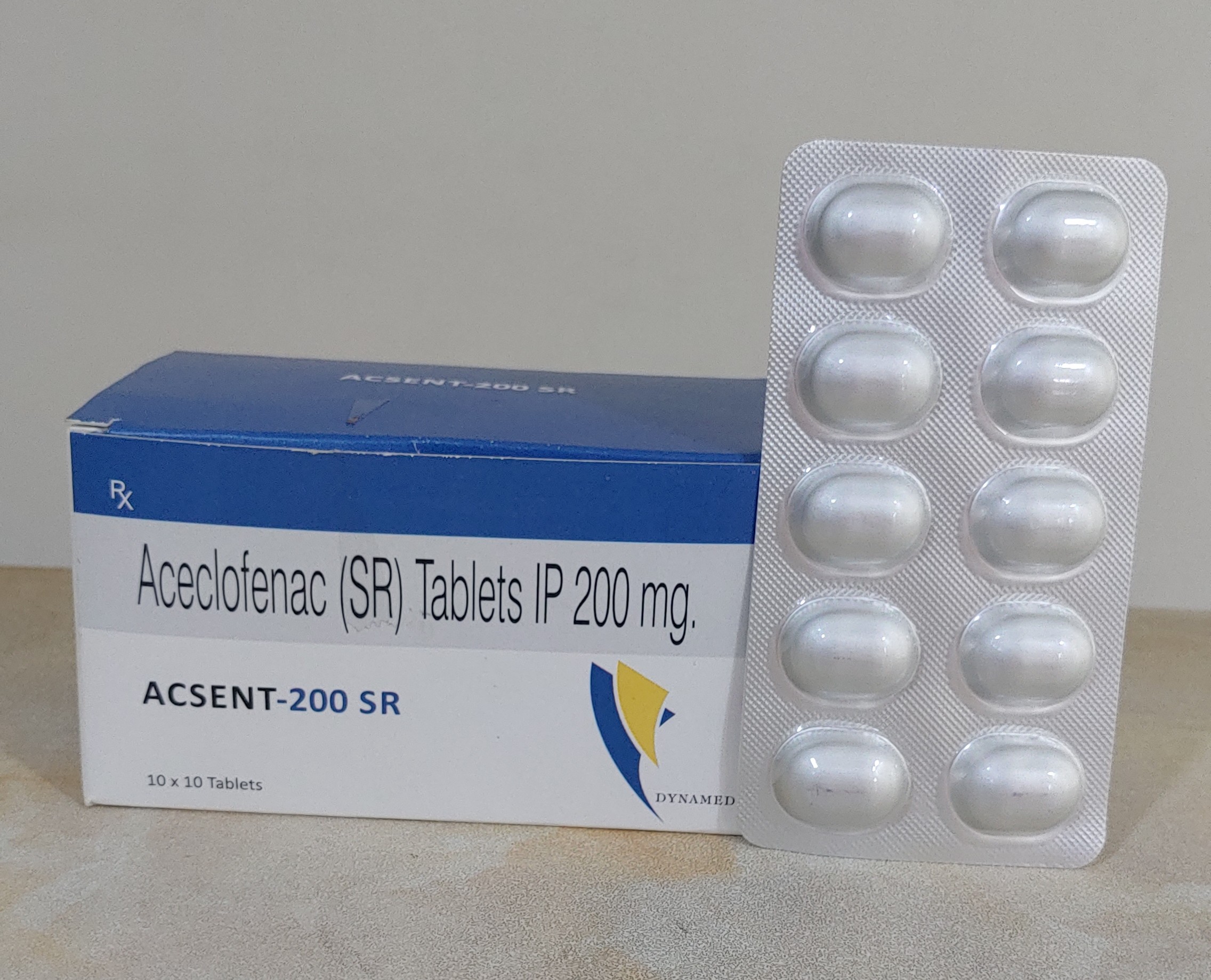 Dynamed Pharmaceuticals, Acsent 200 sr in Hyderabad India