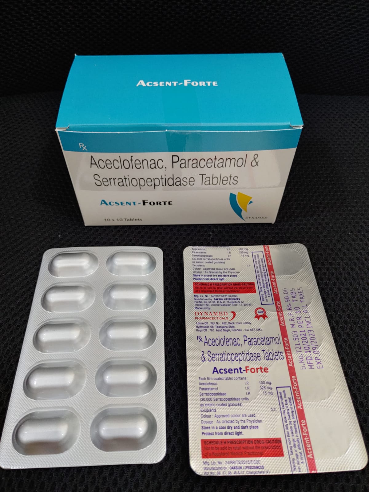 Dynamed Pharmaceuticals, Acent Forte in Hyderabad India