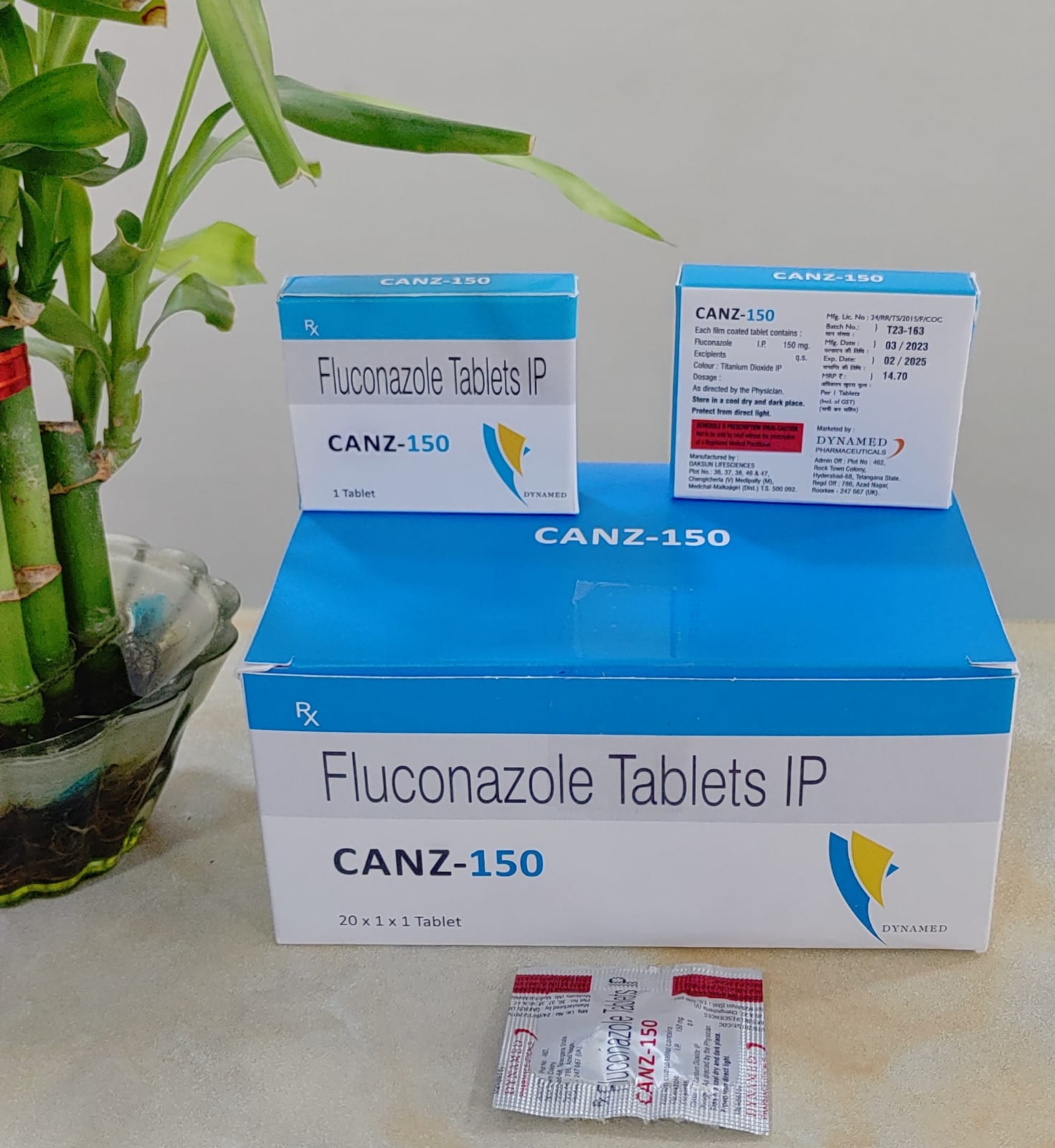 Dynamed Pharmaceuticals, Canz 150 in Hyderabad India