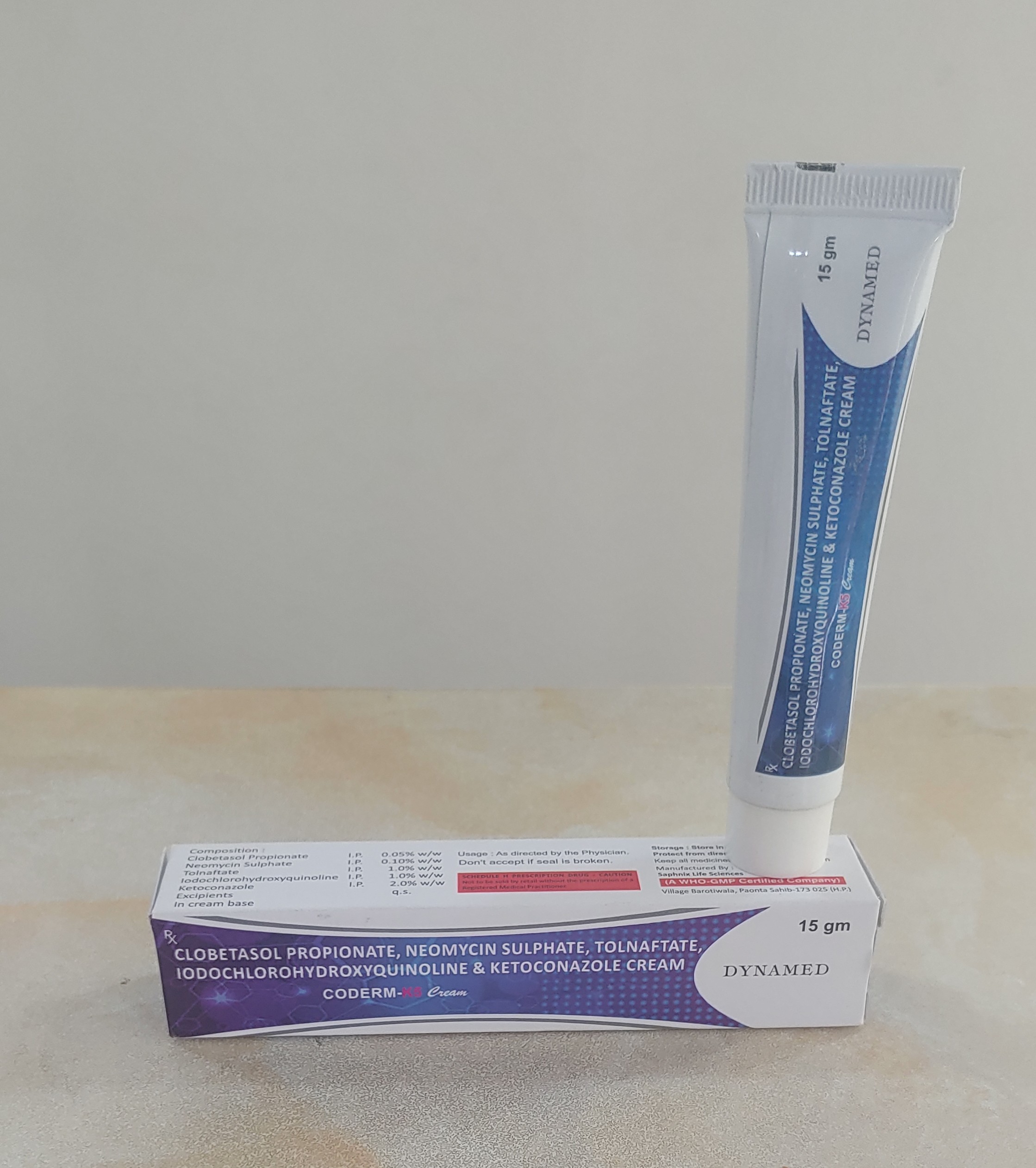 Dynamed Pharmaceuticals, Coderm K5 in Hyderabad India