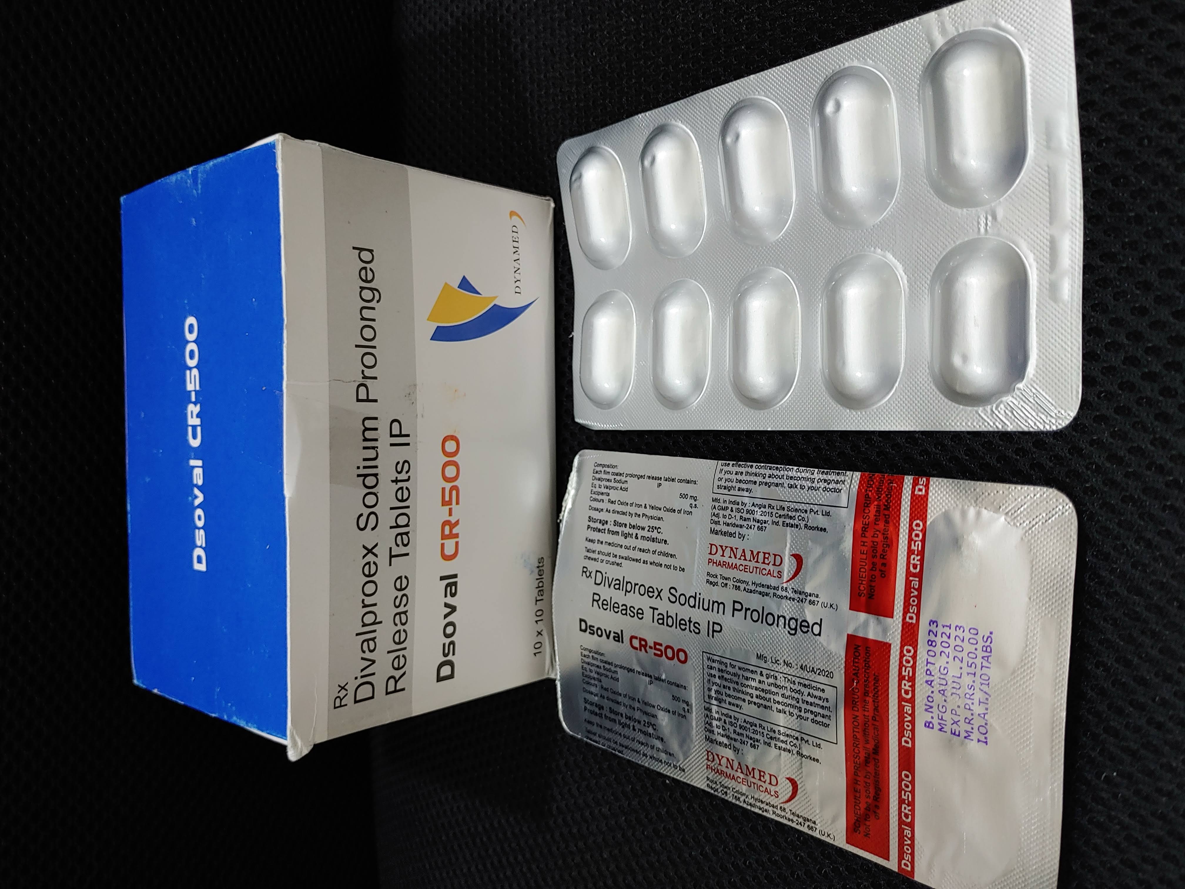 Dynamed Pharmaceuticals, D Soval CR 500 in Hyderabad India