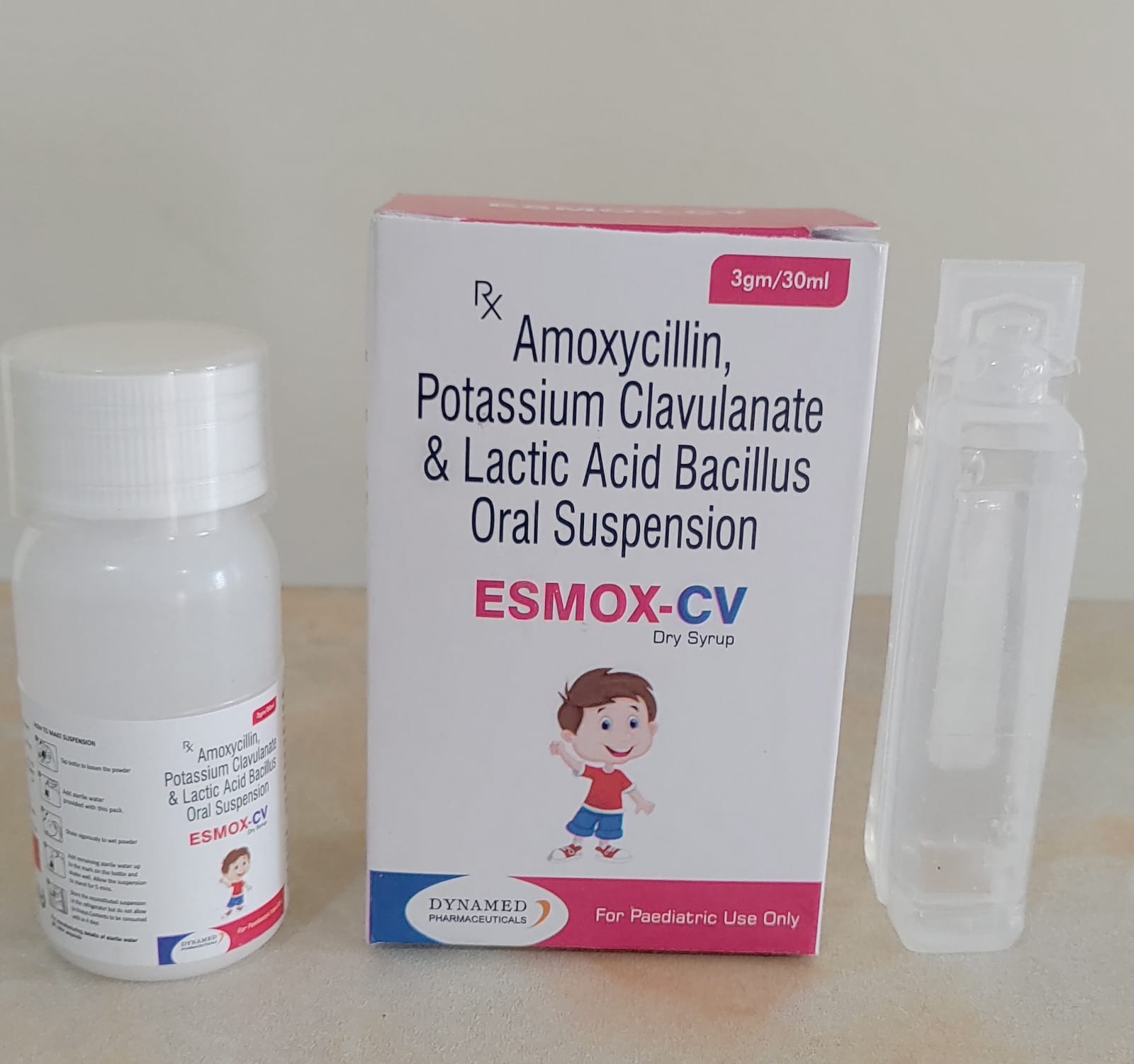 Dynamed Pharmaceuticals, Esmox cv dry powder in Hyderabad India