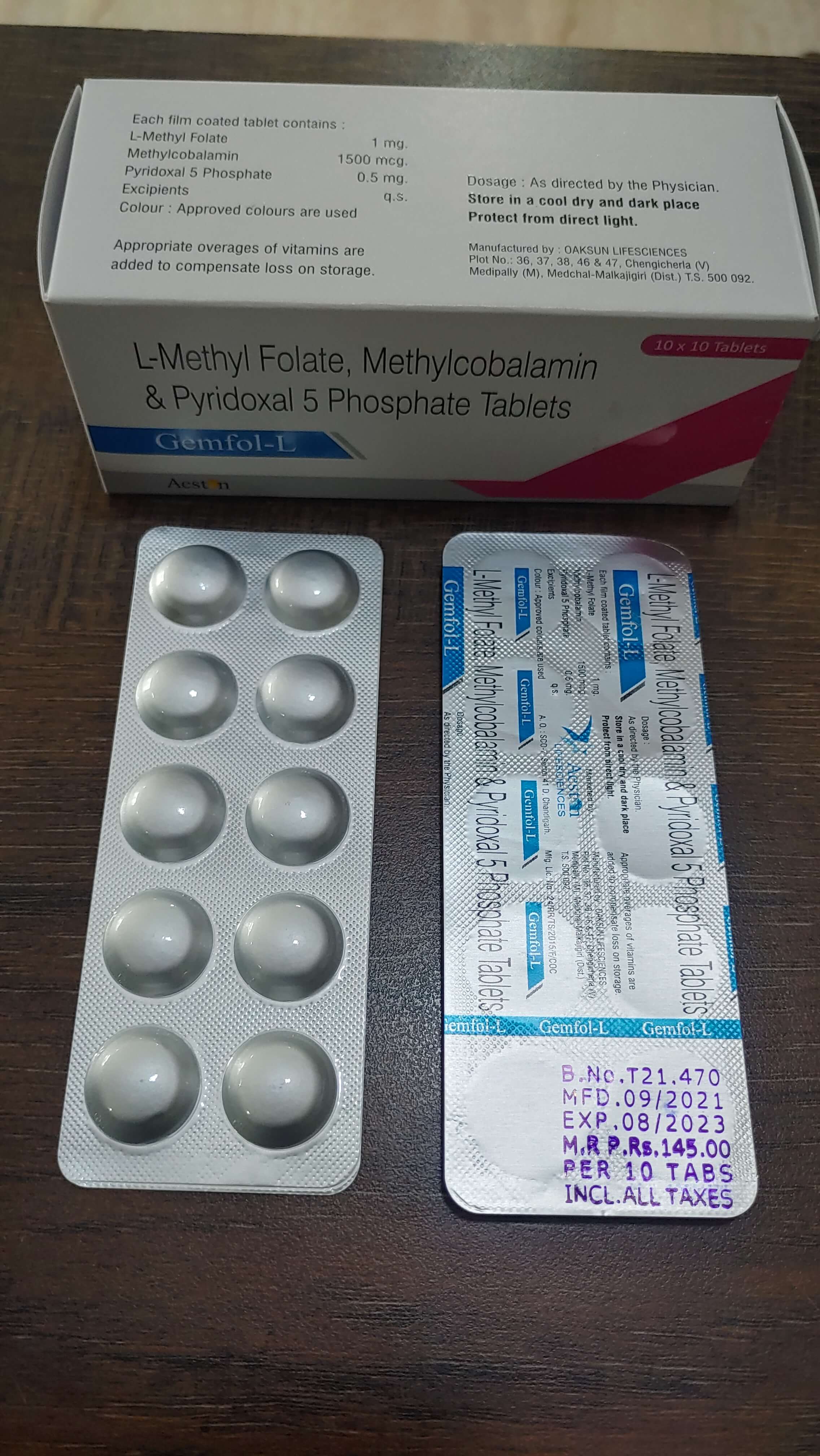 Dynamed Pharmaceuticals, Gemfol L in Hyderabad India