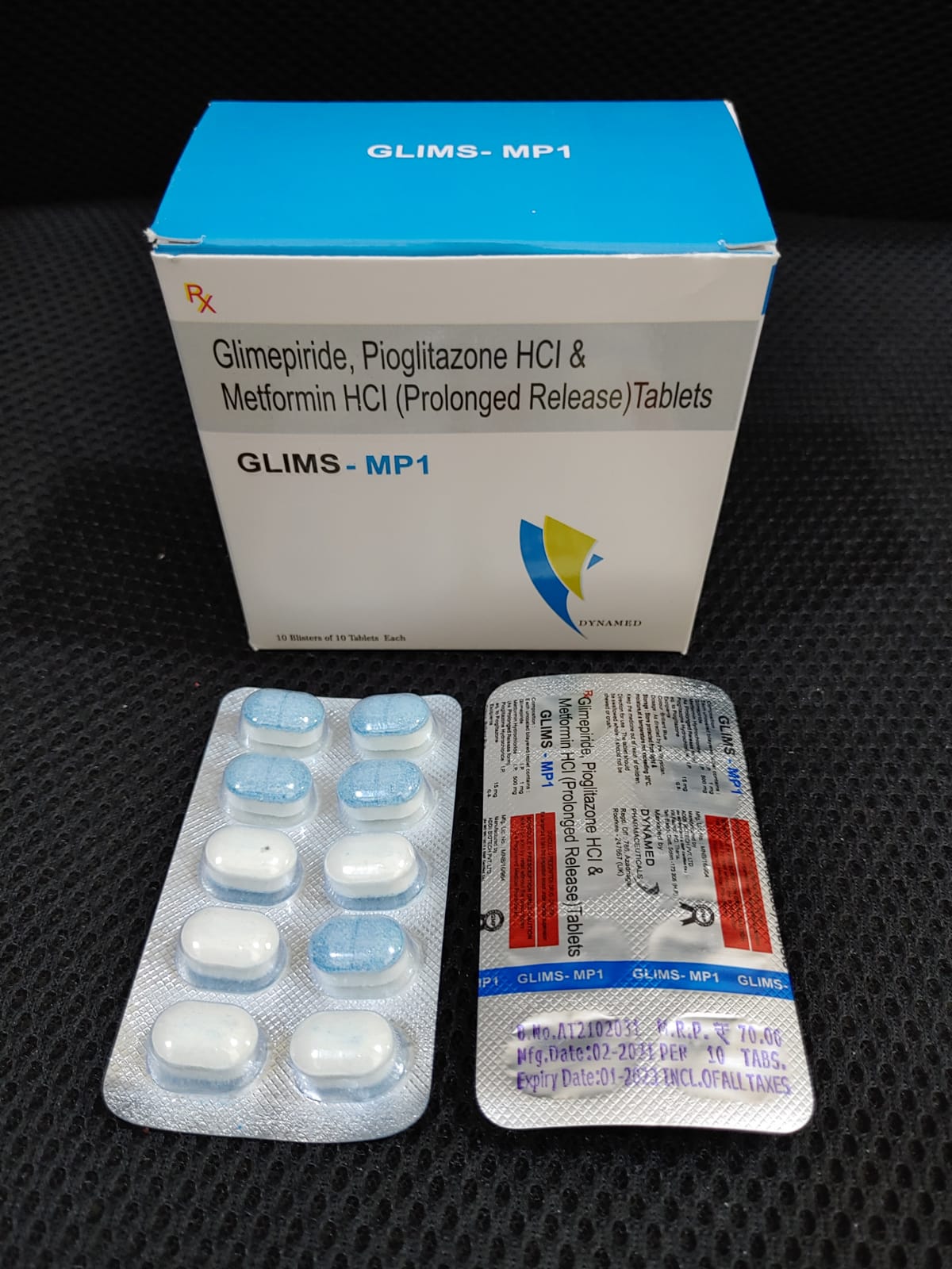 Dynamed Pharmaceuticals, Glims MP1 in Hyderabad India