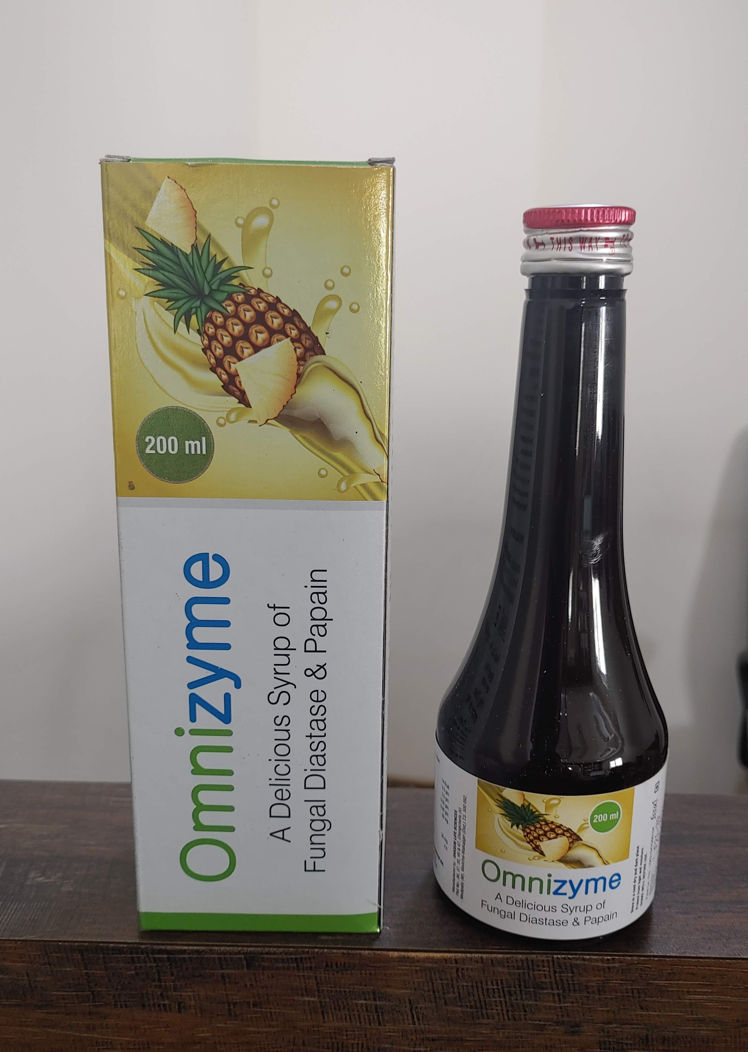 Dynamed Pharmaceuticals, Omnizyne 200 ml in Hyderabad India