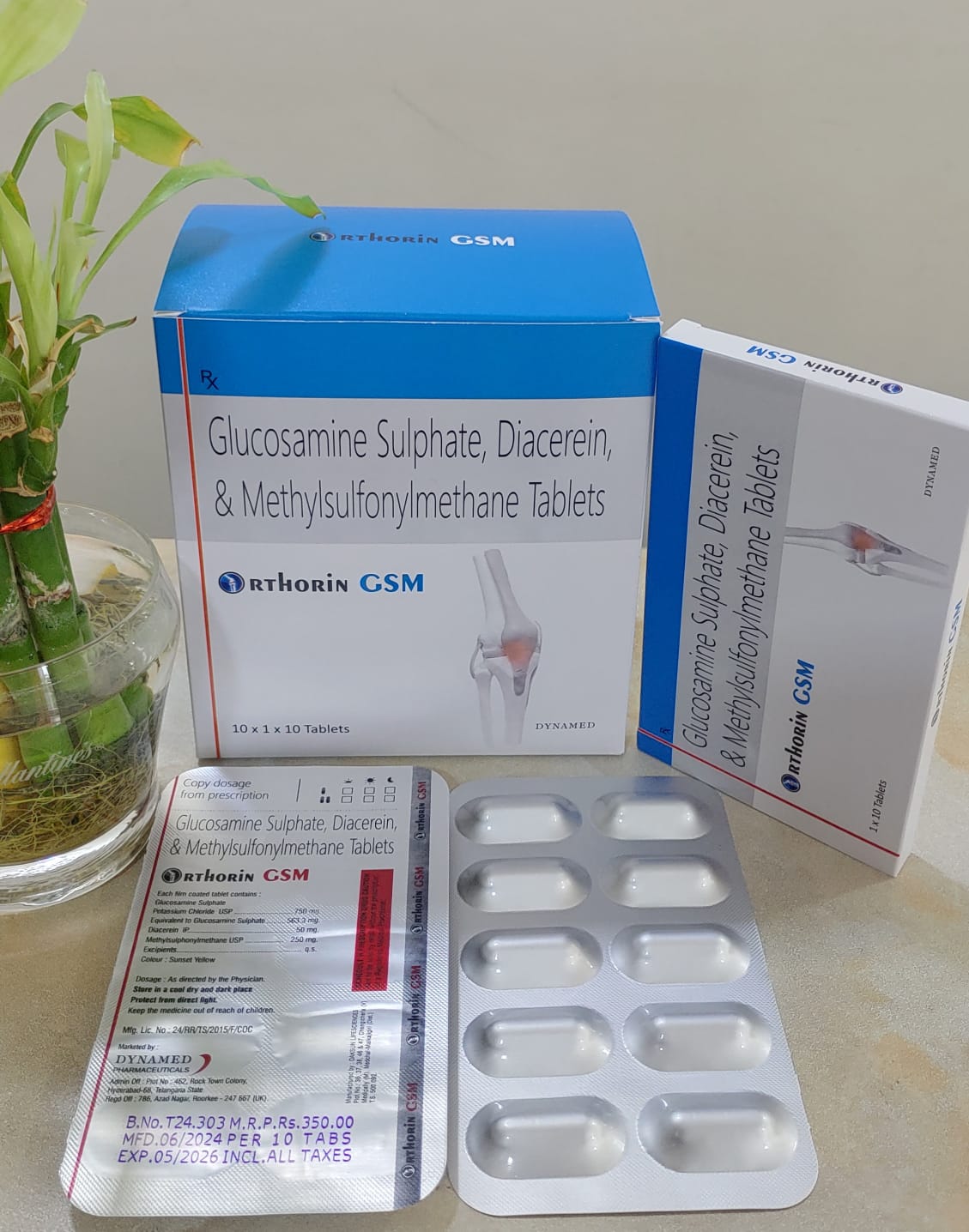 Dynamed Pharmaceuticals, ORTHORIN GSM in Hyderabad India