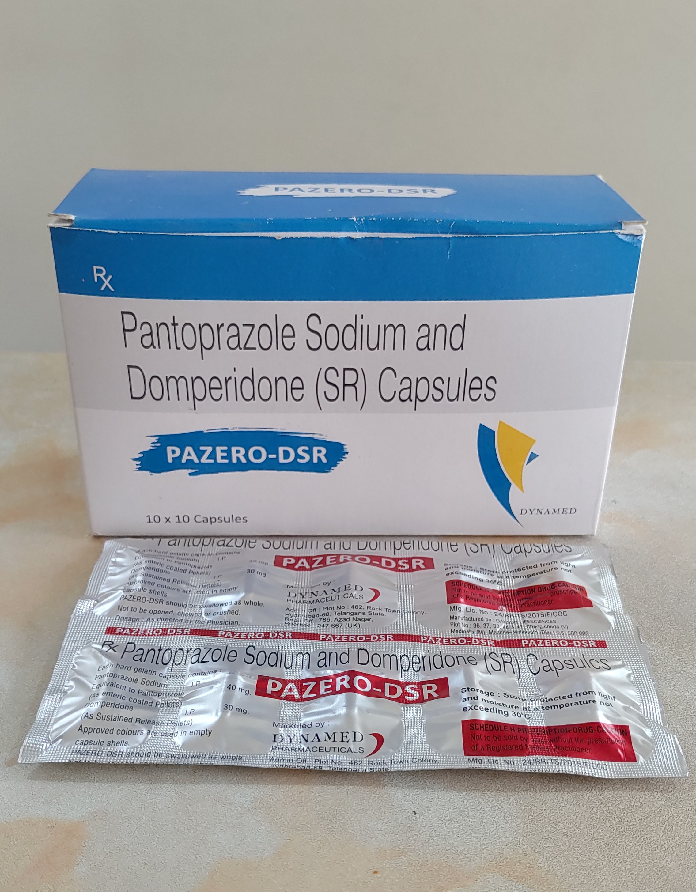 Dynamed Pharmaceuticals, PAZERO DSR in Hyderabad India
