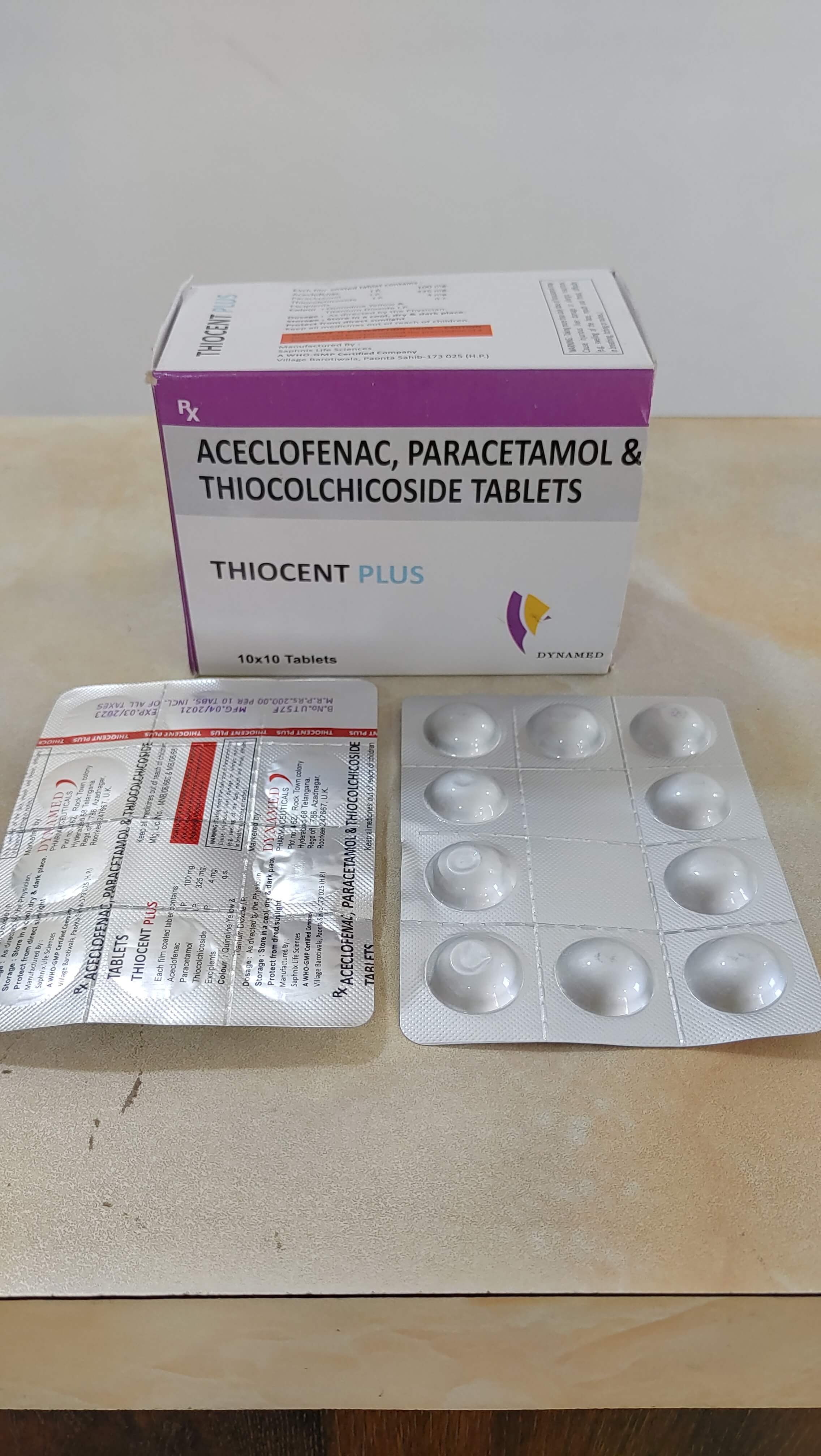 Dynamed Pharmaceuticals, Thiocent Plus in Hyderabad India