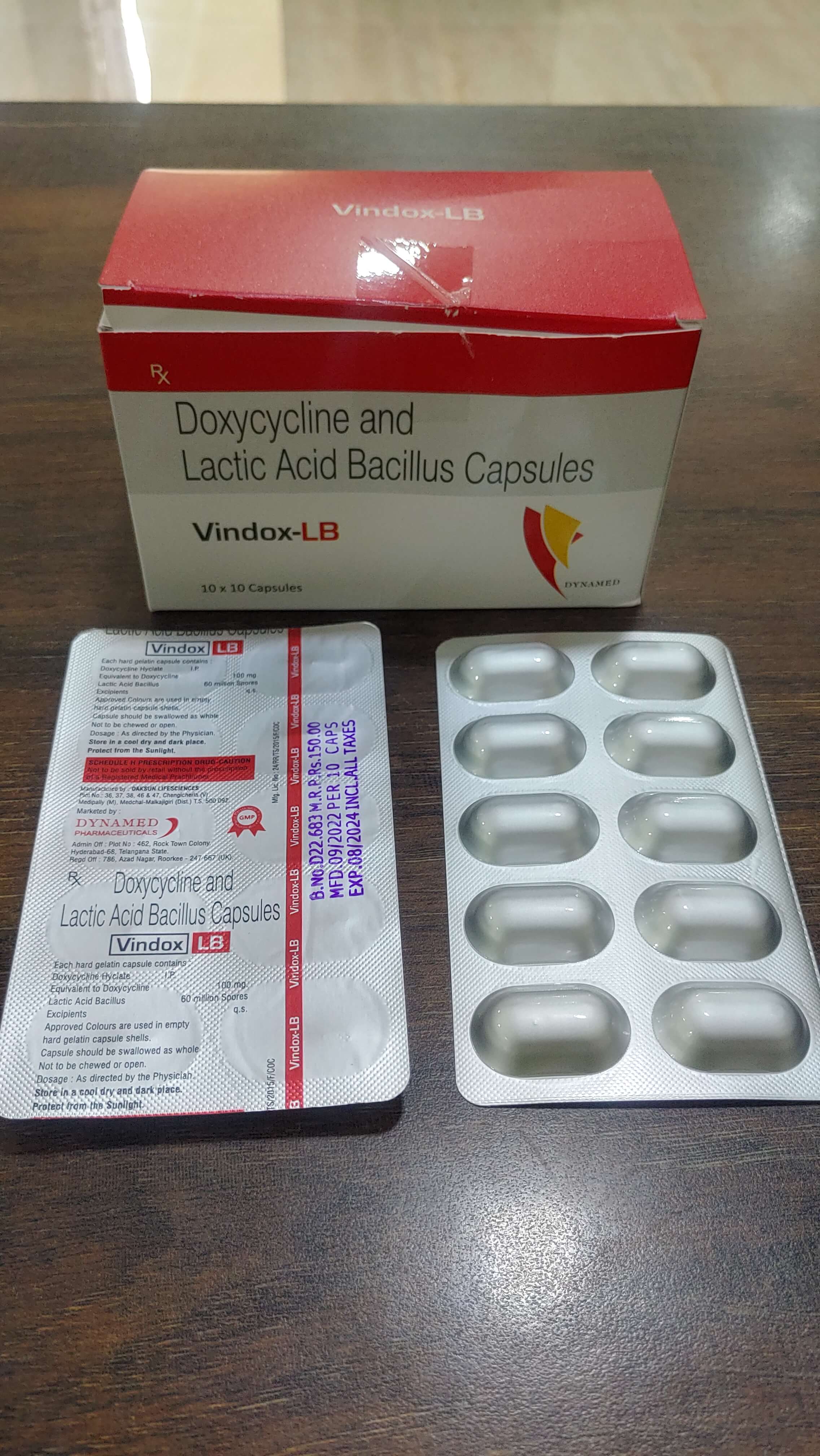 Dynamed Pharmaceuticals, Vindox LB in Hyderabad India