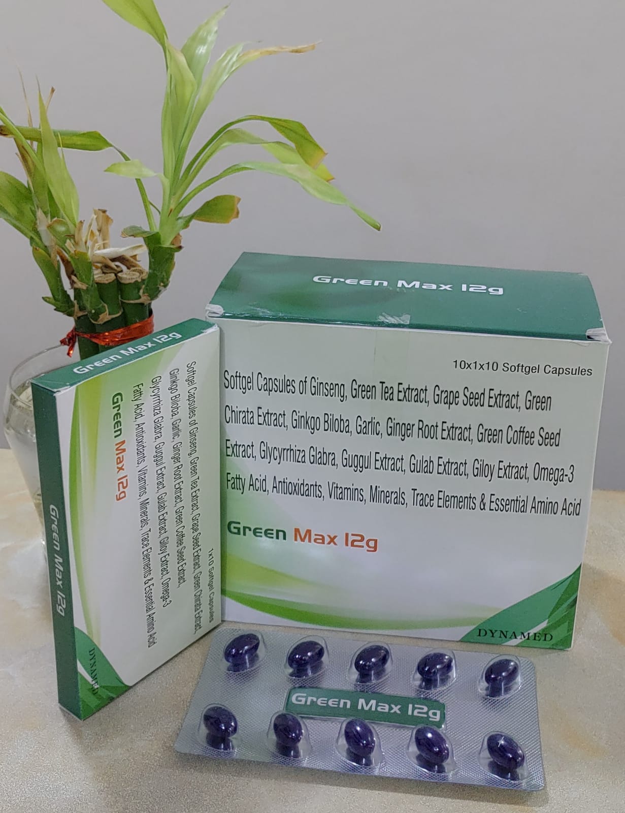 Dynamed Pharmaceuticals, GREEN MAX 12G in Hyderabad India